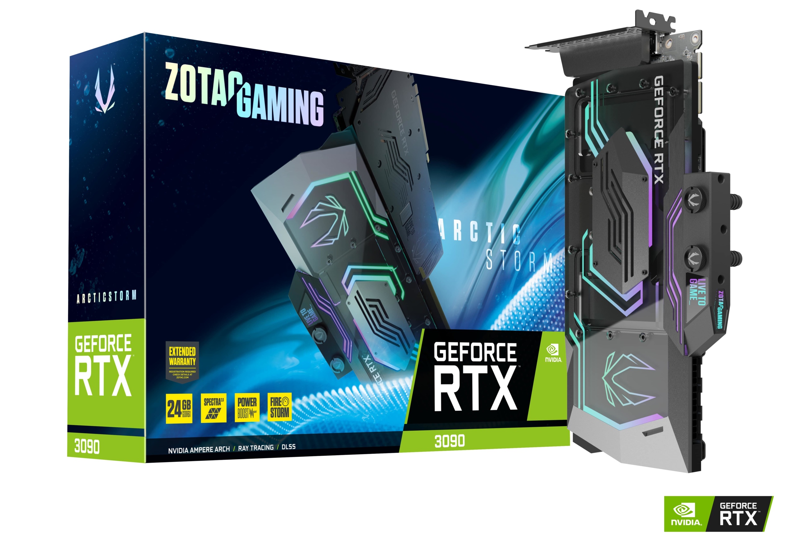 RGB ZOTAC GAMING RTX 3090 ArcticStorm XFastest RGB ZOTAC GAMING RTX 3090 ArcticStorm XFastest