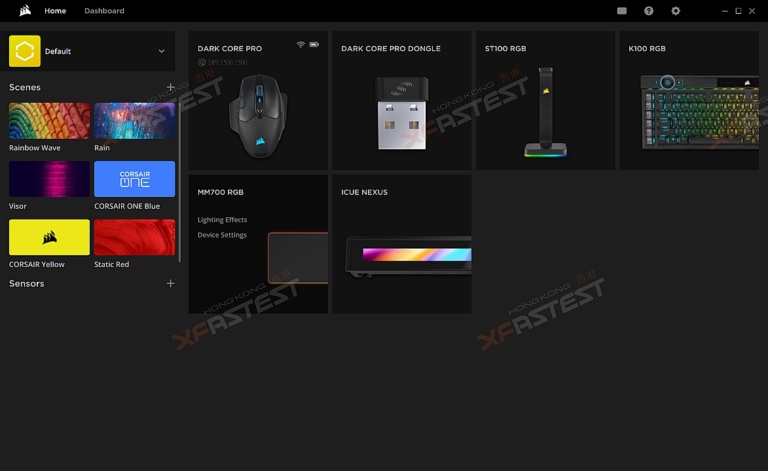 [XF 專題] Corsair 玩家 iCUE 生態圈 功能設定、RGB 燈光控制一套軟件控制晒 - XFastest Hong Kong