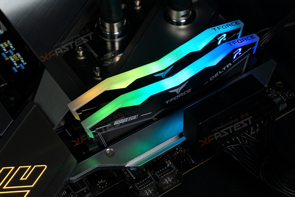 [XF 開箱] 高時脈 DDR5 降臨 RGB‧DDR5-6000+‧X.M.P. 自動加電壓 Team T-Force Delta RGB ...