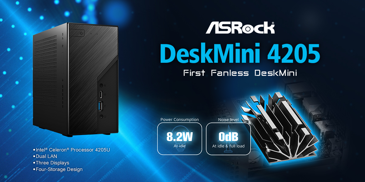 ASRock 推出首款無風扇 DeskMini 迷你 PC - XFastest Hong Kong