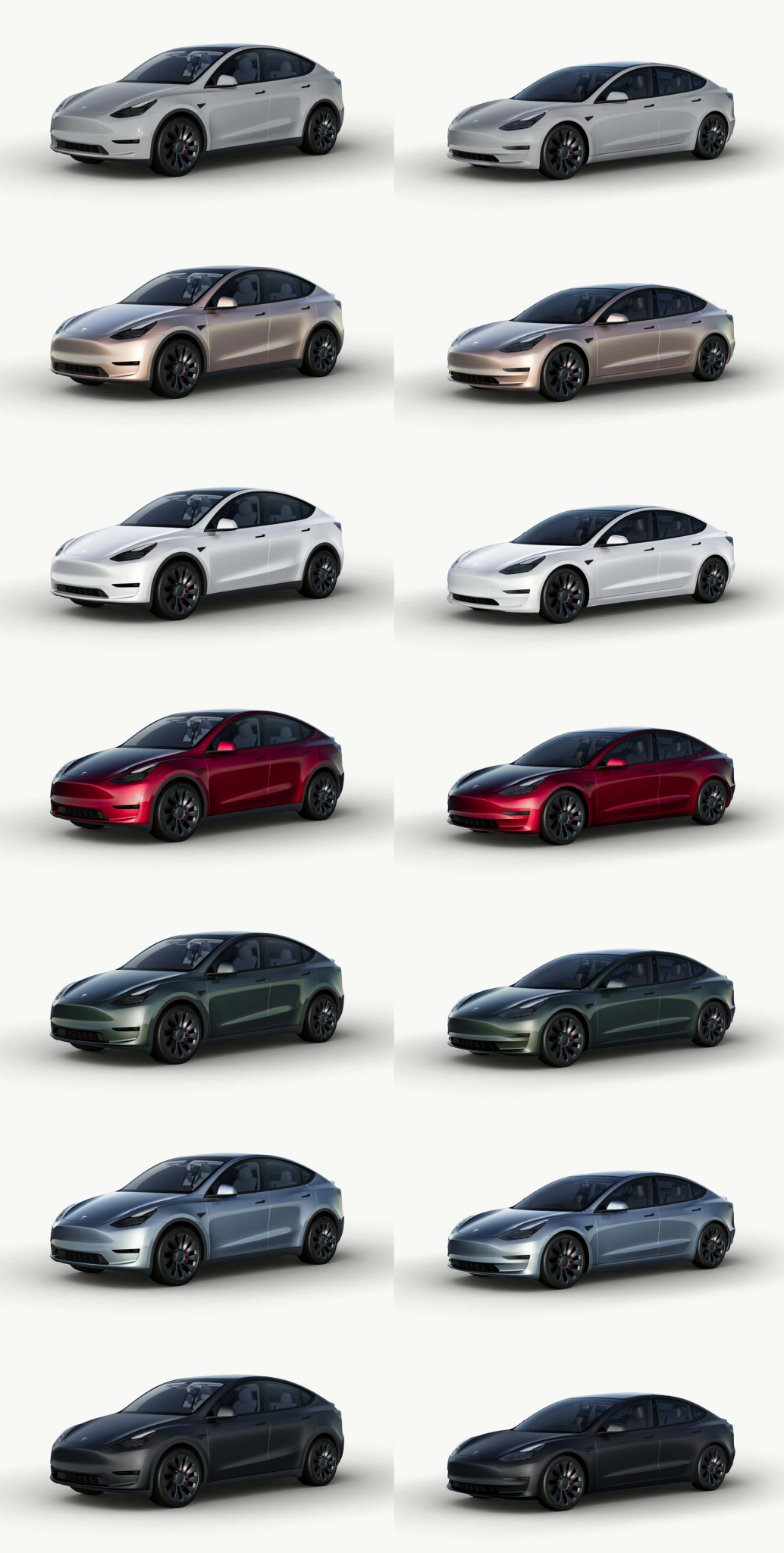 TESLA 推出 Model 3 和 Model Y 官方彩色車身改色貼膜，價格高達 8,000 美元！ - XFastest Hong Kong