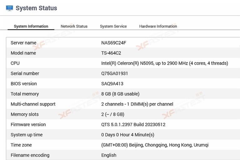 [XF 開箱] $3,000 有找高性價比 4-Bay 四核心+8GB RAM‧雙 M.2 加速‧雙 2.5GbE QNAP TS-464C2 ...