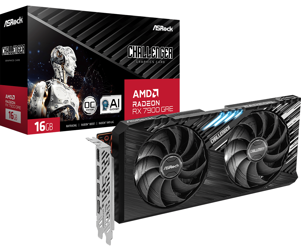 [XF 情報] ASRock 推出 AMD Radeon RX 7900 GRE 系列顯示卡 Steel Legend ...